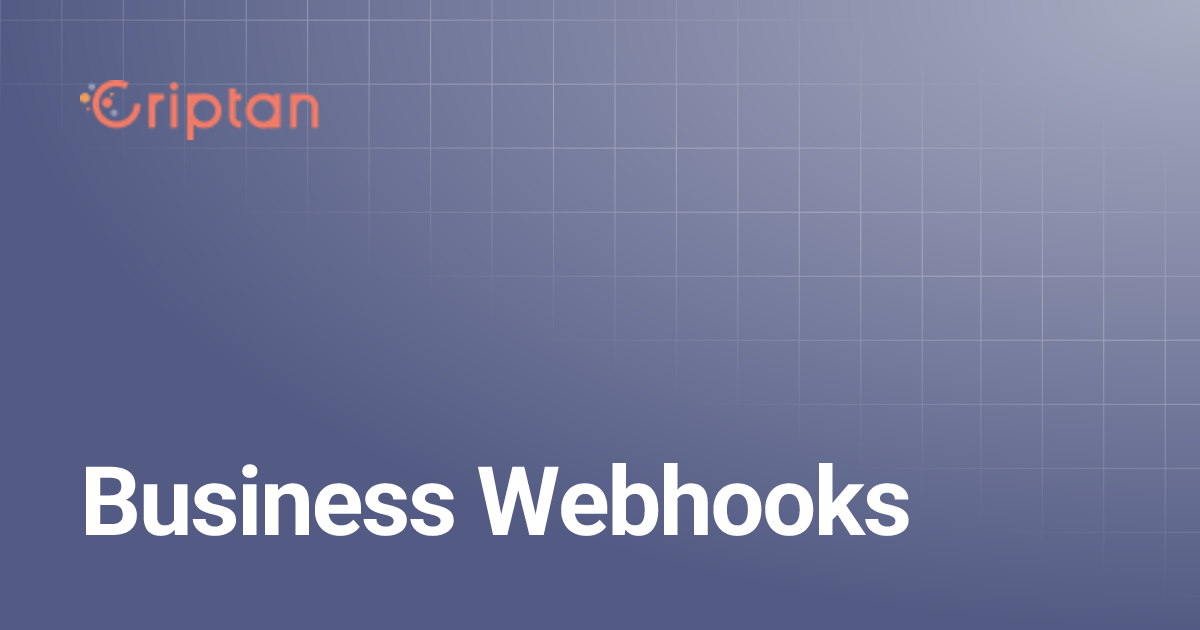 Business Webhooks | API Docs